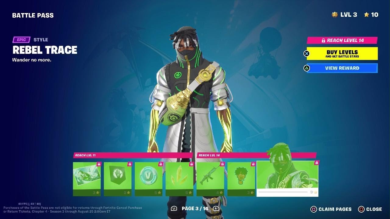 (New) Fortnite battle pass showcase!!! c4 s3 - YouTube