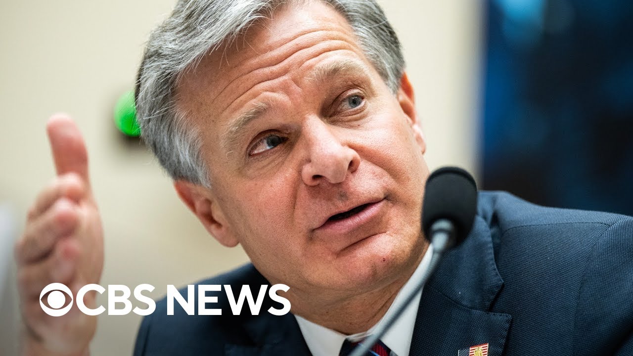 FBI Director Wray defends bureau amid GOP criticism - YouTube
