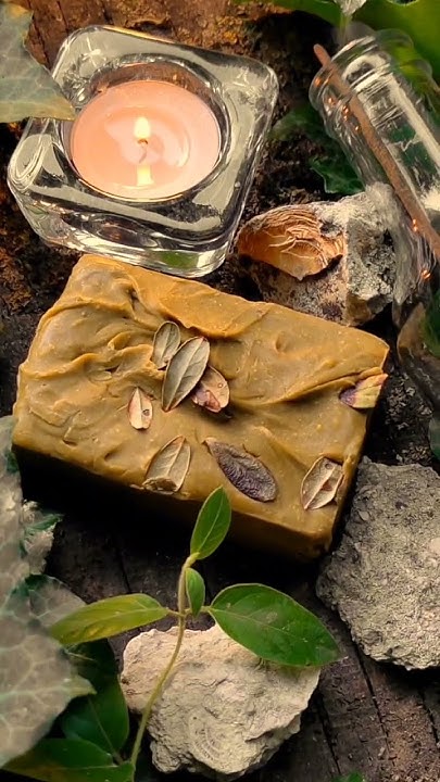 Мыло на полыни 🌿 с нуля • холодная технология RAW • магическое лечебное ...