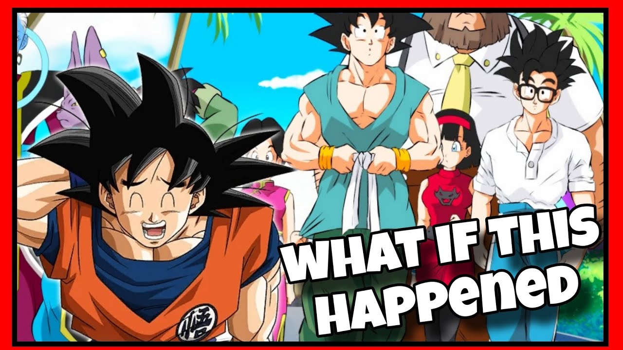 what if Dragon ball super happened after the end of Z - YouTube