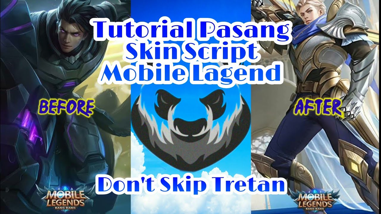 Tutorial Pasang Skin Script Mobile Lagend - YouTube