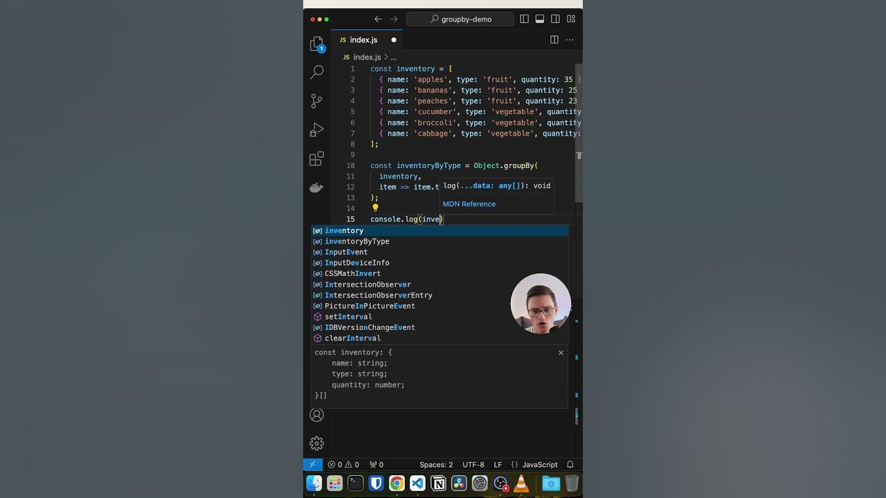 Group Your Data with JavaScript's Object.groupBy #javascript - YouTube