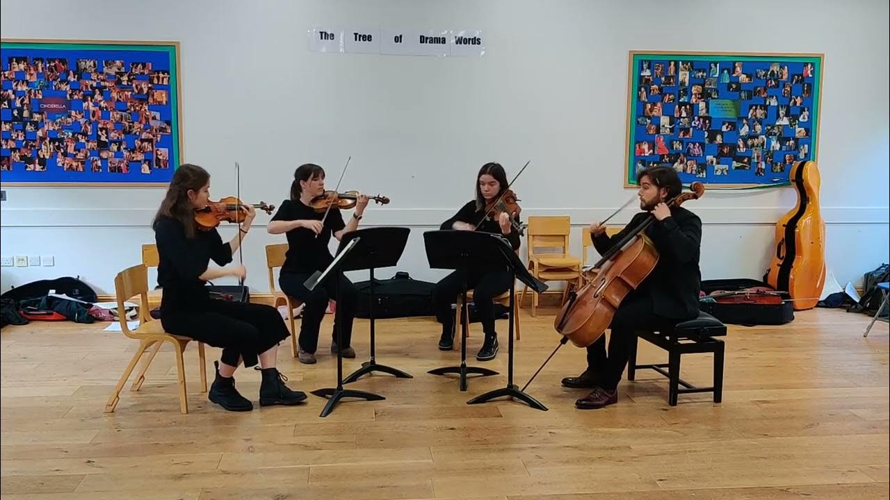 Dvorak String Quartet no 12 "American" - 3rd movement - YouTube