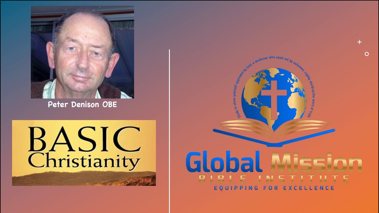Basic Christianity (Part 1) - YouTube