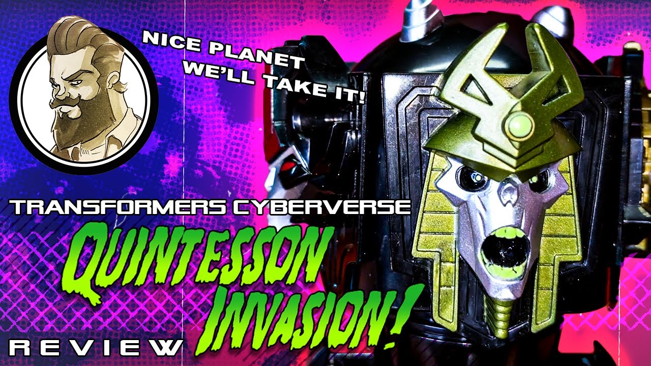 Transformers Earthrise Quintesson Invasion! Review by Ham Man