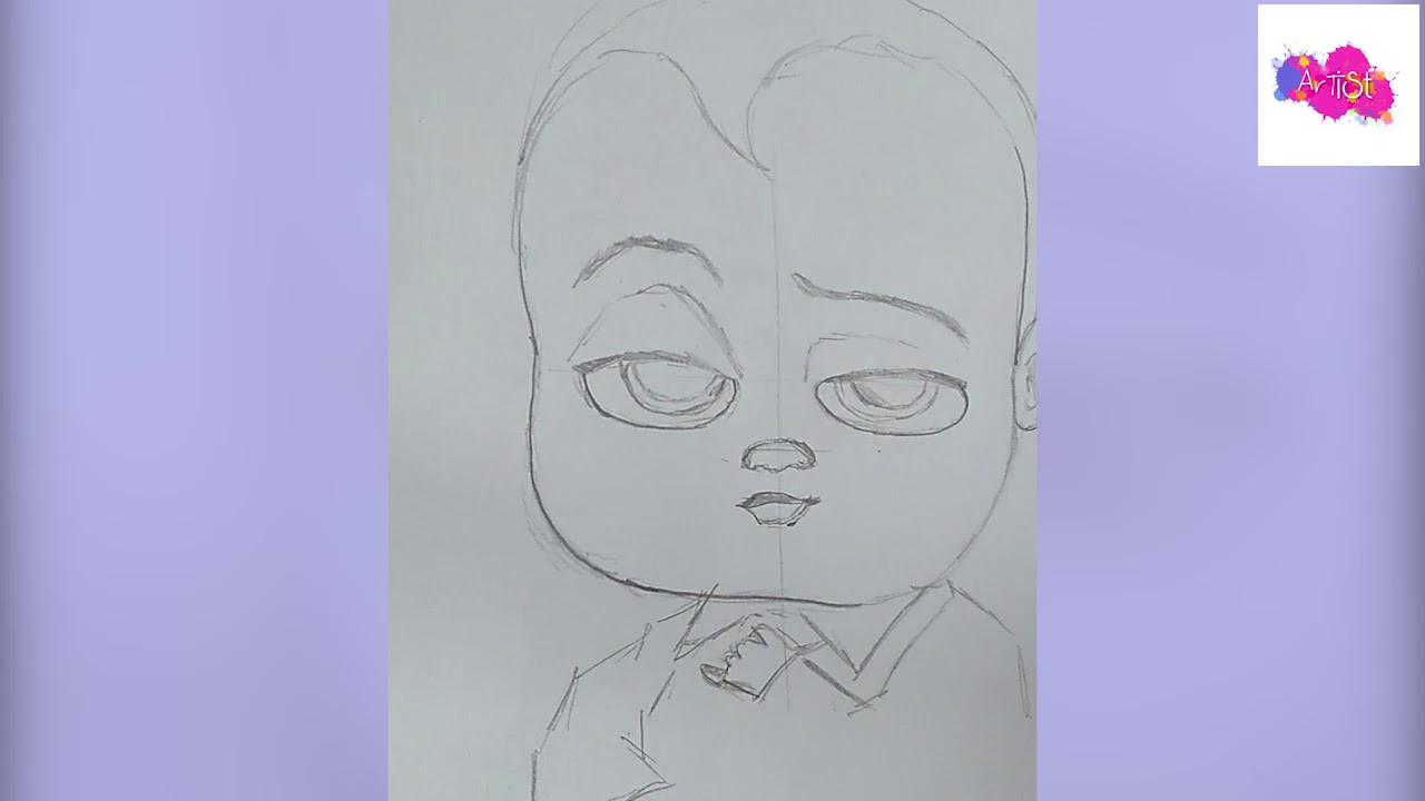 Pencil Drawing/Boss Baby /New drawings /Pencil art for beginners ...