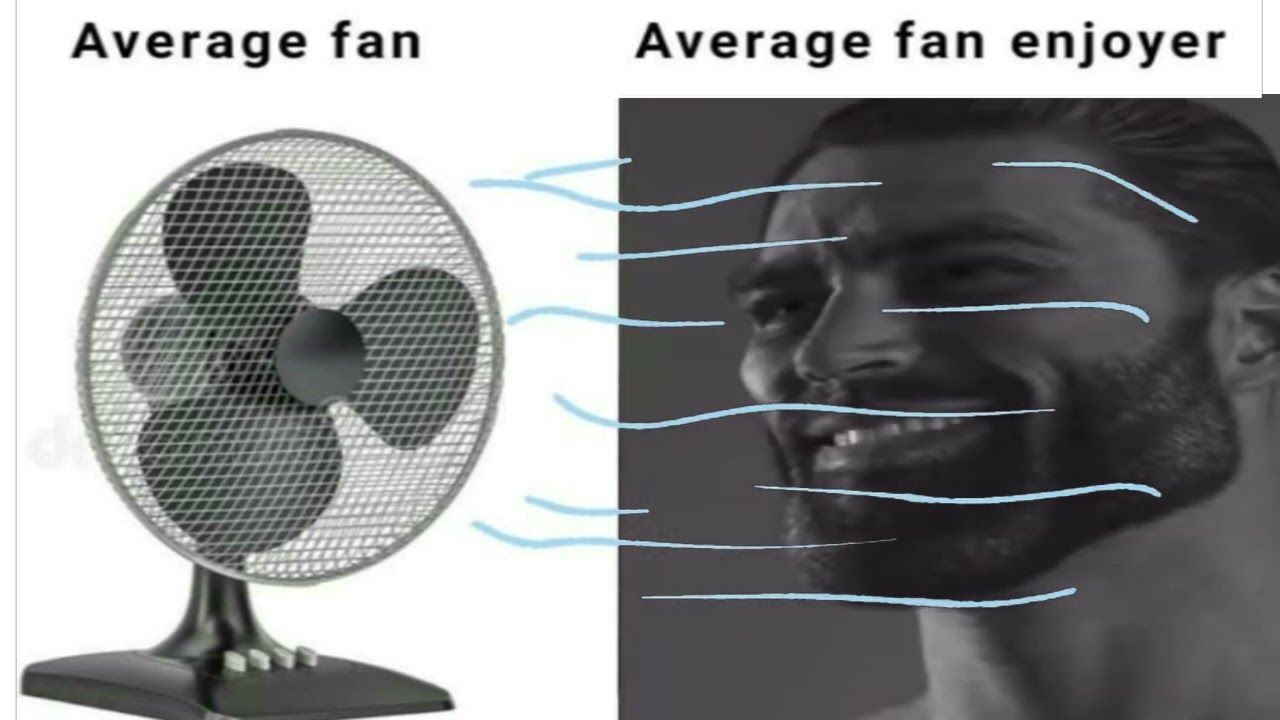 Average Fan Vs Average Fan Enjoyer YouTube Average Fan Vs Average Fan Enjoyer YouTube