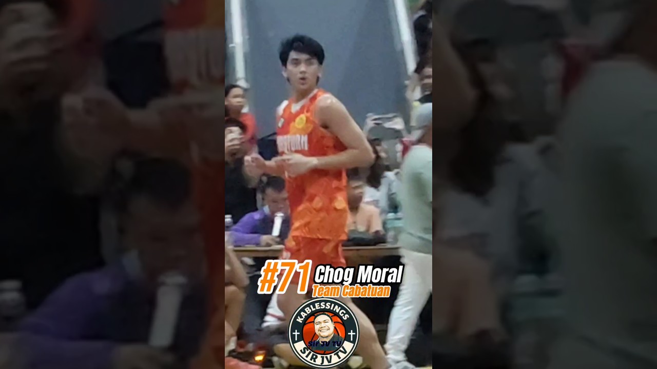 Chog Chog Moral is a scoring machine #pinoyhoopers #ballislife # ...