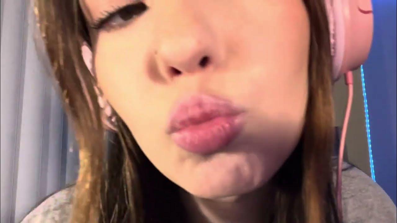 Asmr Lens Kissing And Mouth Sounds Youtube