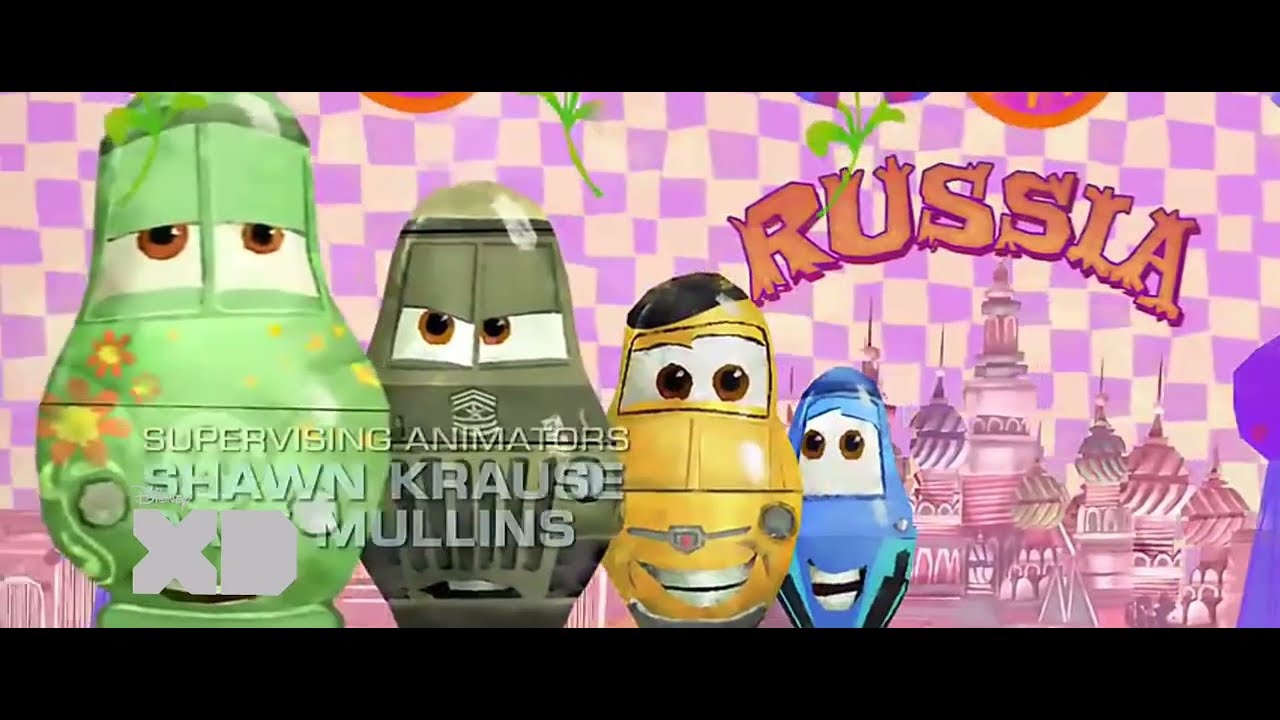 Cars 2 End Credits (2011) 13/7/2018 In Disney XD V3 (Mexican Spanish ...