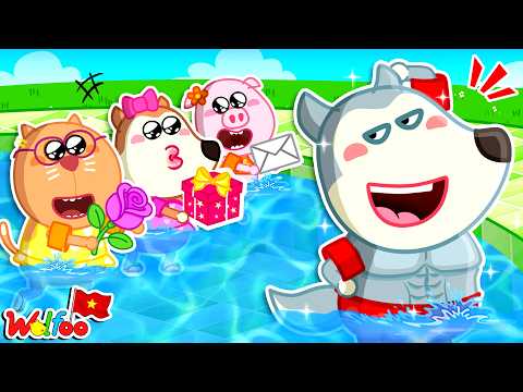 Quý Ông Wolfoo Tham Gia Tiệc Bể Bơi Con Gái Và Cái Kết 😆 Hoạt Hình Vui Nhộn | Wolfoo Tiếng Việt
