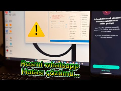 Resmi whatsapp hatası alanlar çözümü.. #resmiwhatsap #sorun #çözümü #redmi