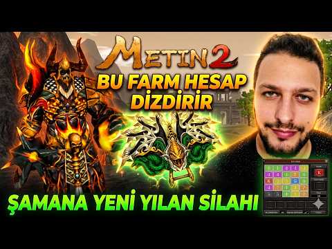 BU FARM İLE HESAP DİZİLİR - YENİ YILAN YELPAZE - Metin2 TR Ruby Lucifer #8