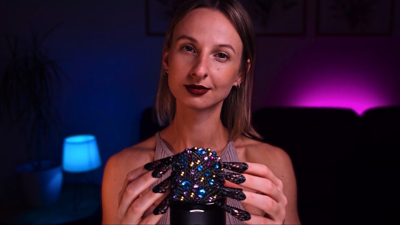 ASMR | Mic Scratching On Stickers 💎 - YouTube