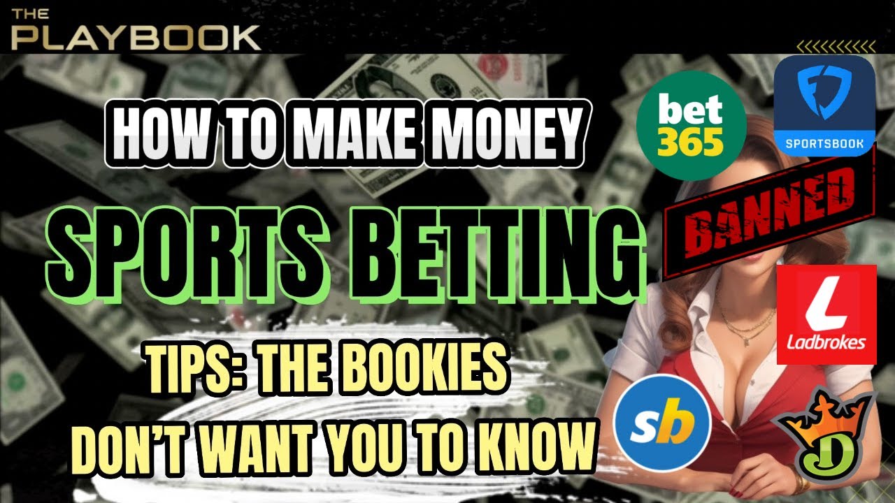 HOW TO MAKE MONEY SPORTS BETTING!! (TIPS: BOOKMAKERS DON'T WANT YOU TO ...