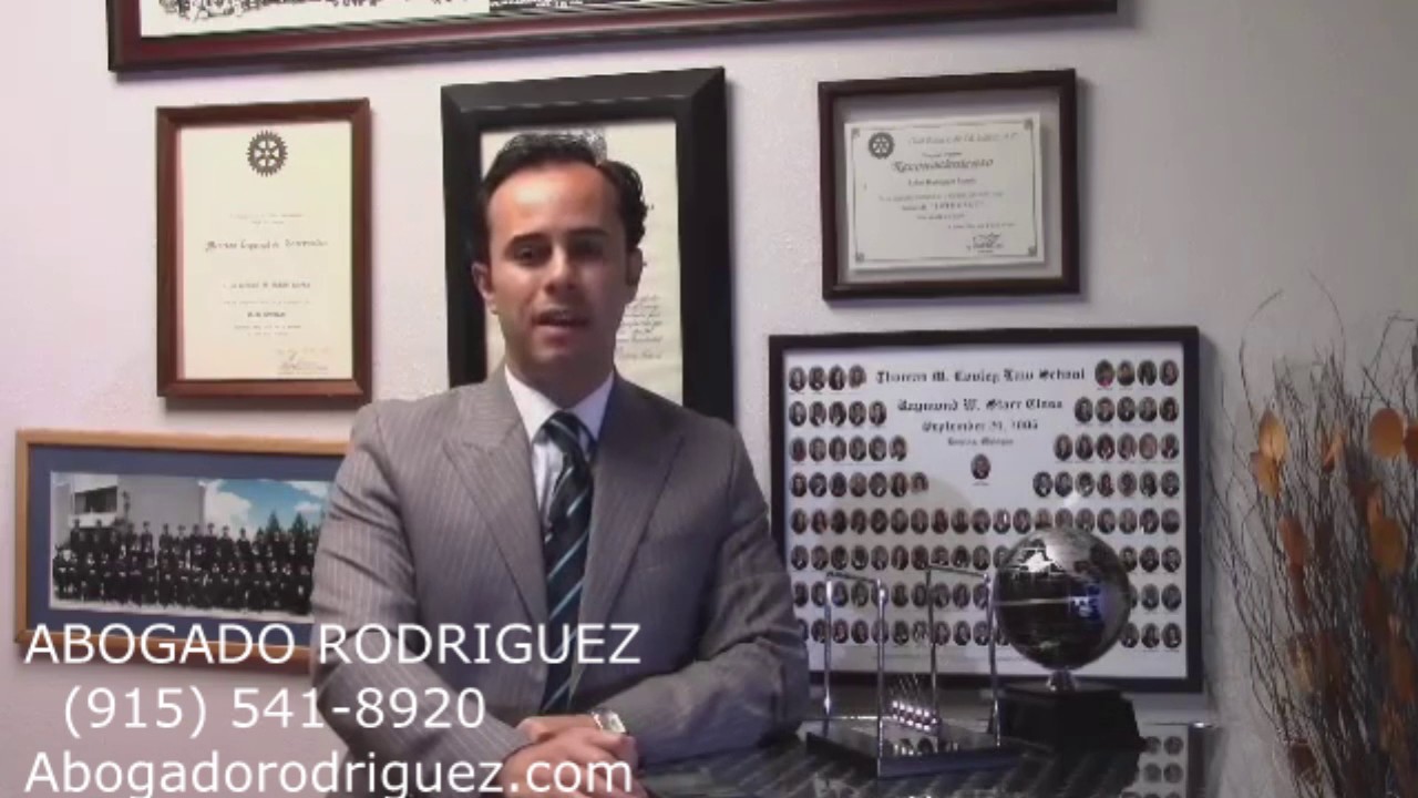 ABOGADO EN EL PASO ARTURO RODRIGUEZ - YouTube
