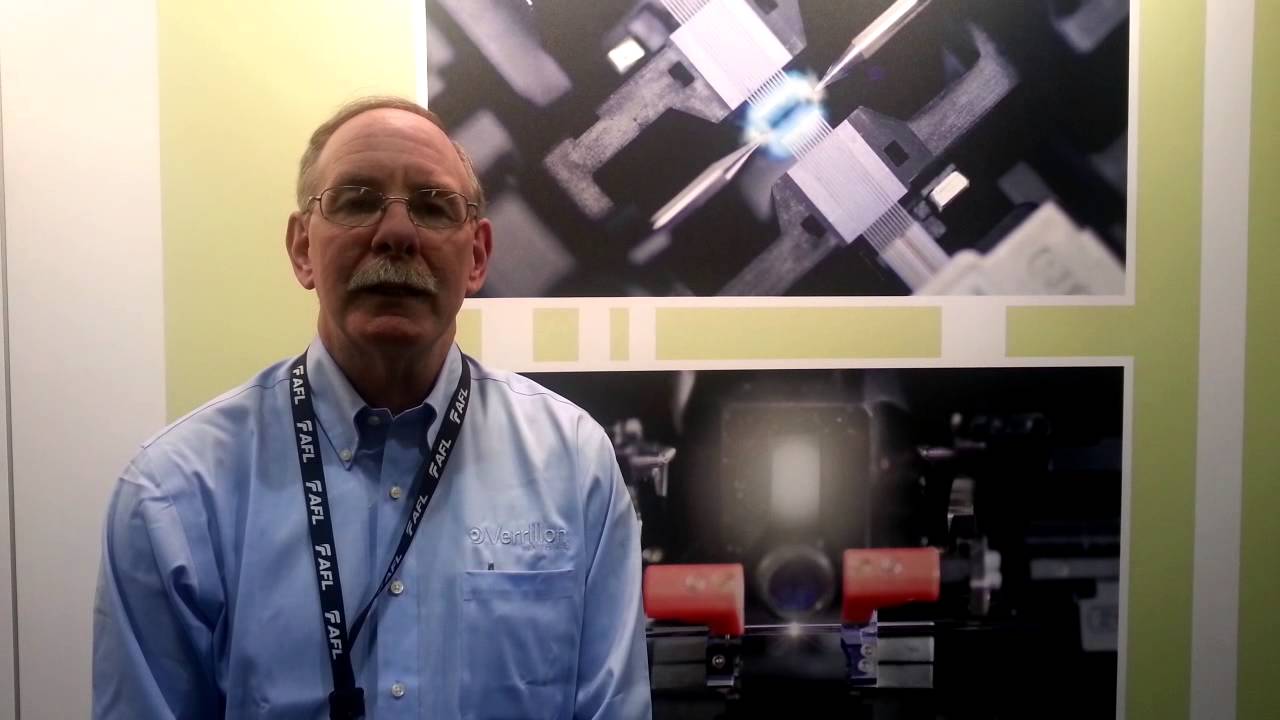 Gary with Verrillon talks Speciality Optical Fiber at Photonics West ...