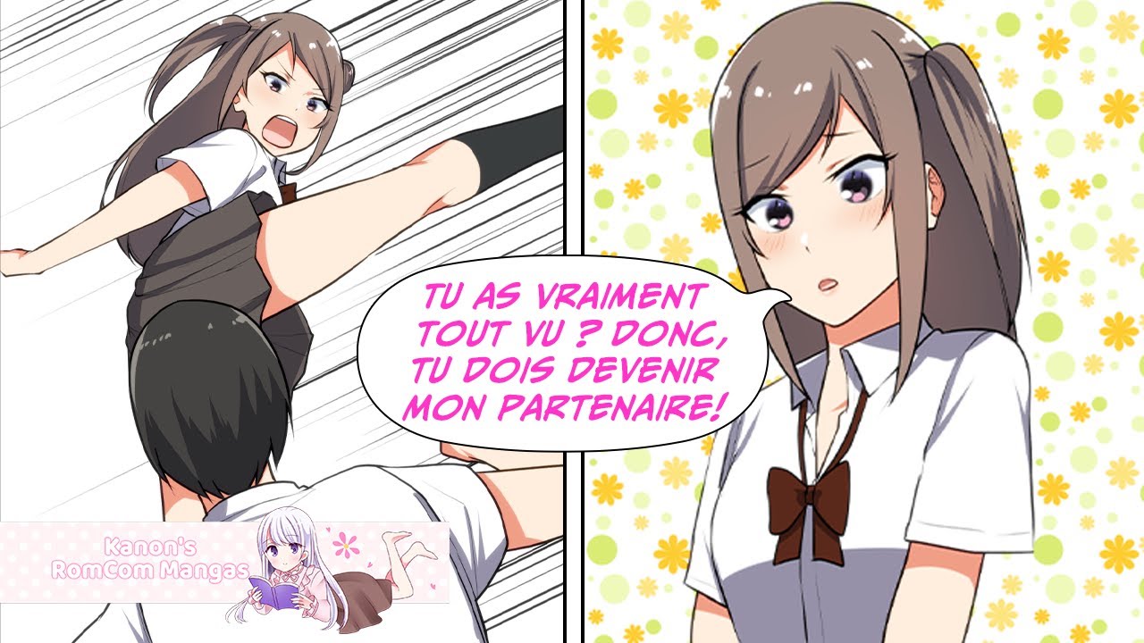 [Manga] En évitant un coup de pied sauté d’une fille, j’ai vu sa ...