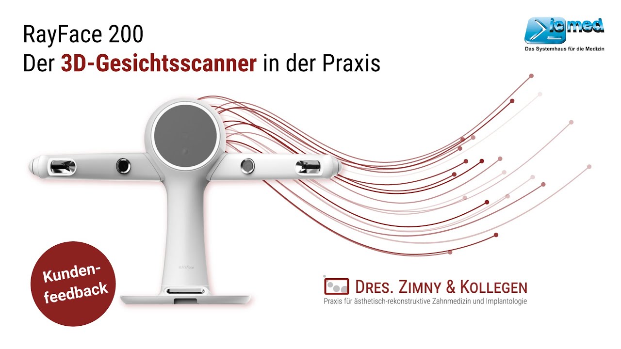 Kundenfeedback zum RayFace 200 3D-Gesichtsscanner (Praxis Dr. Burghardt ...