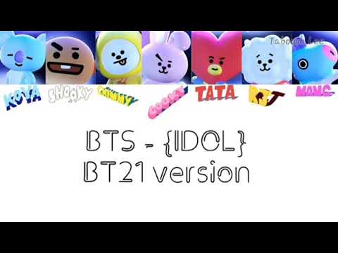 IDOL(BT21 VERSION)BTS