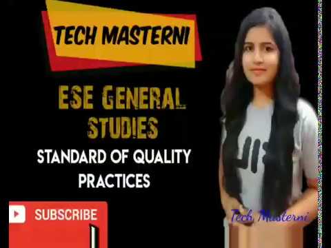 #ese_general_studies #ies #quality_guru Quality Guru-standards of ...