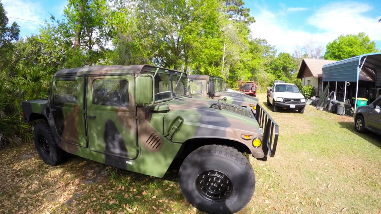 Taking my Humvee to the Humvee guru's house! - YouTube
