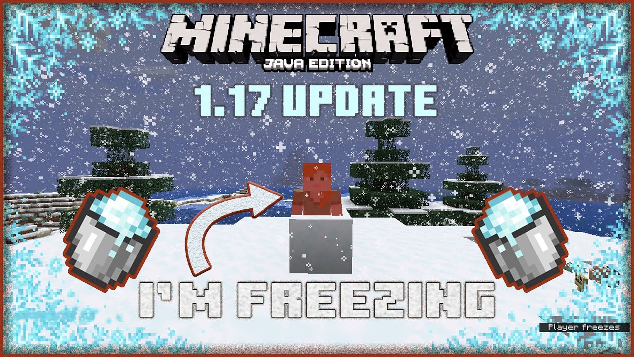 New Snow Update in Minecraft 1.17? New Blocks & Items | Snapshot 20w45a ...