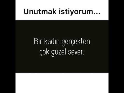Unutmak istiyorum