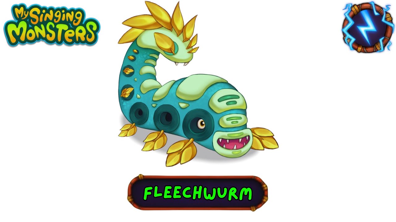 Fleechwurm - All Monster Sounds & Animations | My Singing Monsters ...