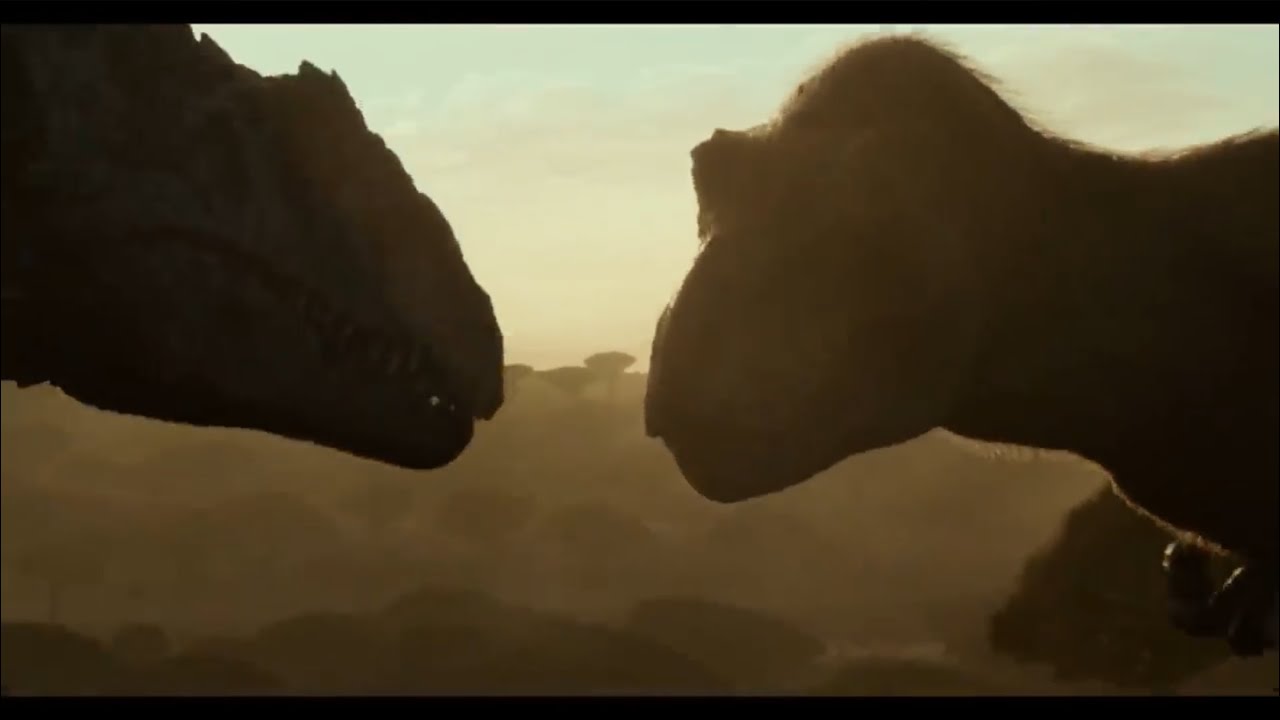 Prologue t-rex vs prologue giganotosaurus jurassic world dominion ...