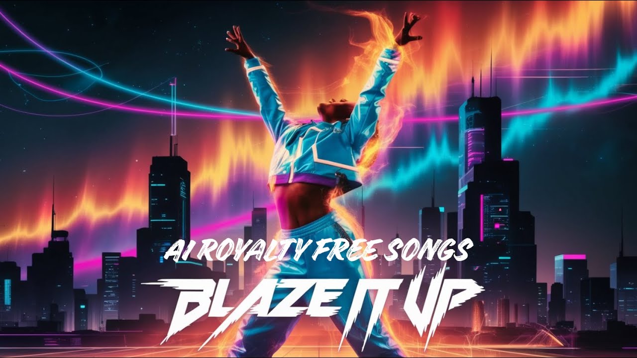 Blaze It Up | Uplifting Pop Anthem | AI Royalty Free Songs | Inspired ...