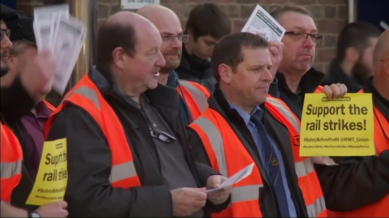 Northern Rail Strike - YouTube