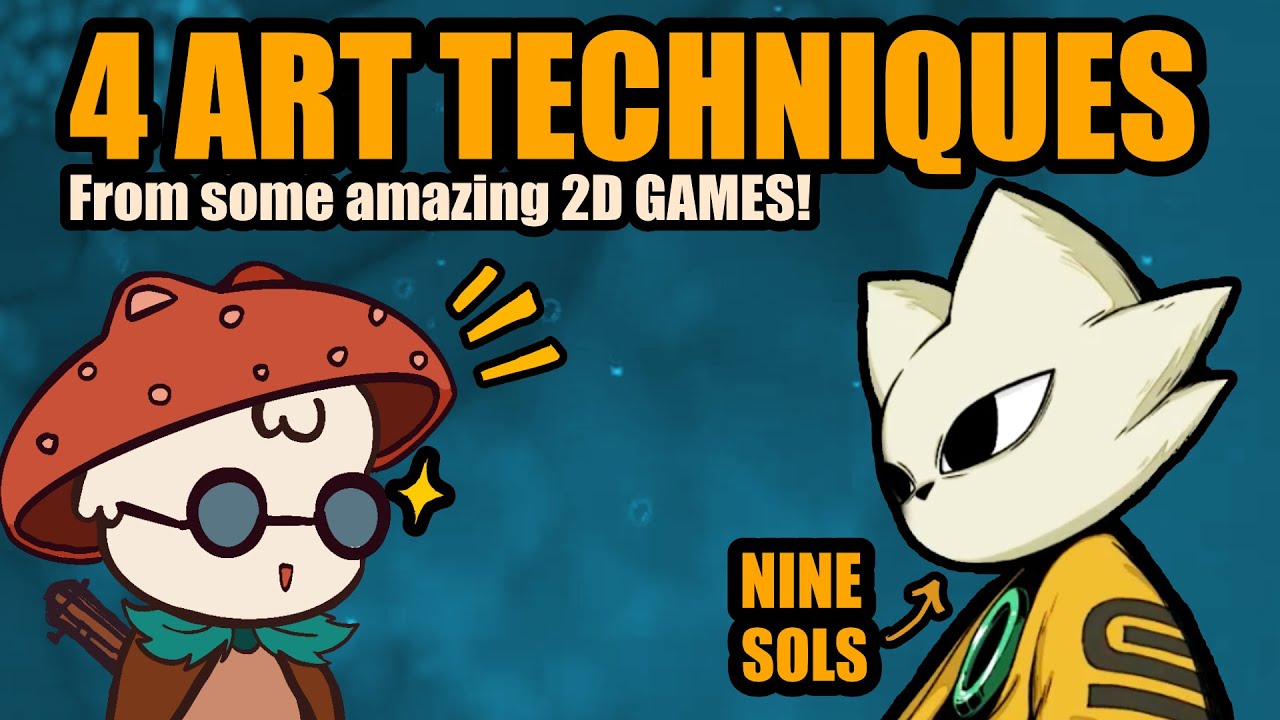 4 Art Techniques from Amazing 2D Games - YouTube