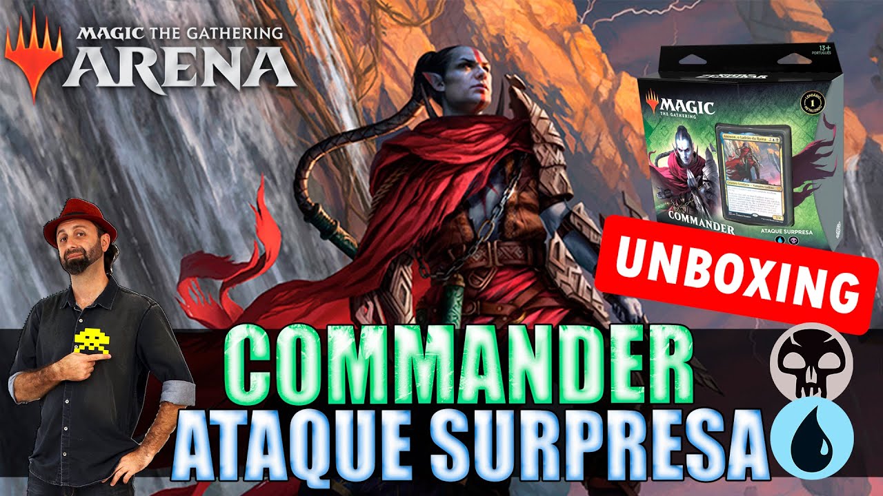 Ataque Surpresa MTG ARENA COMMANDER - YouTube