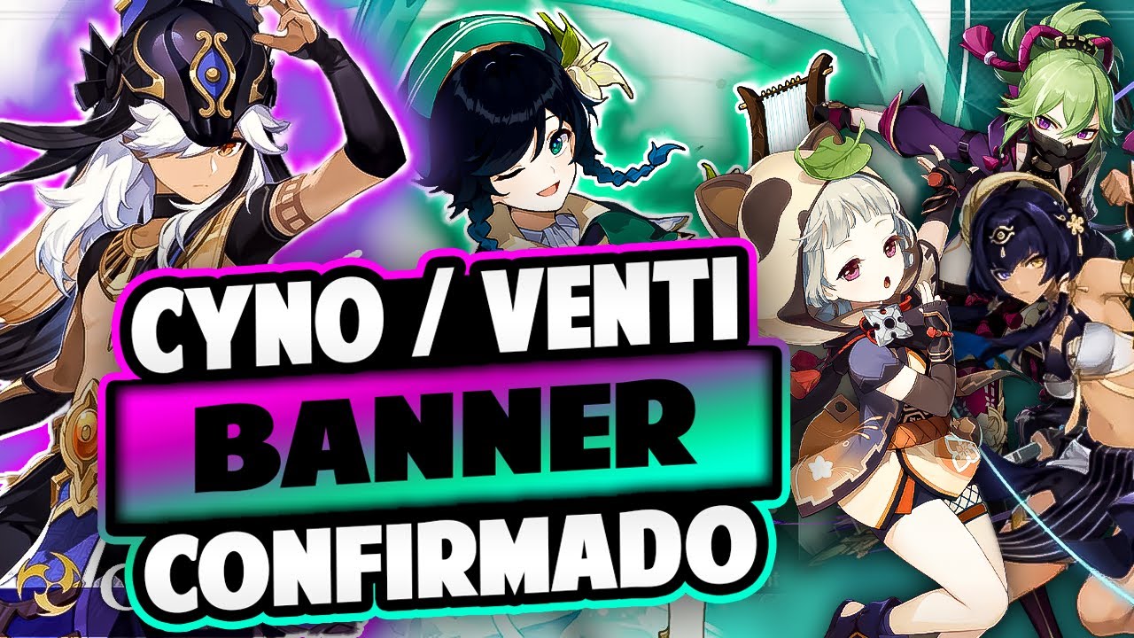 ANALISIS BANNER DE CYNO / RERUN DE VENTI Personajes de 4 ⭐y Armas ...