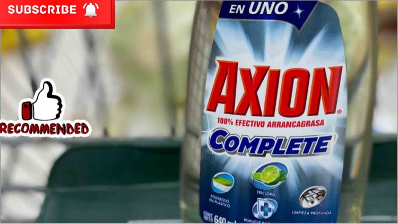 AXION COMPLETE Dish Soap Review | AXION Dish Liquid Review - YouTube