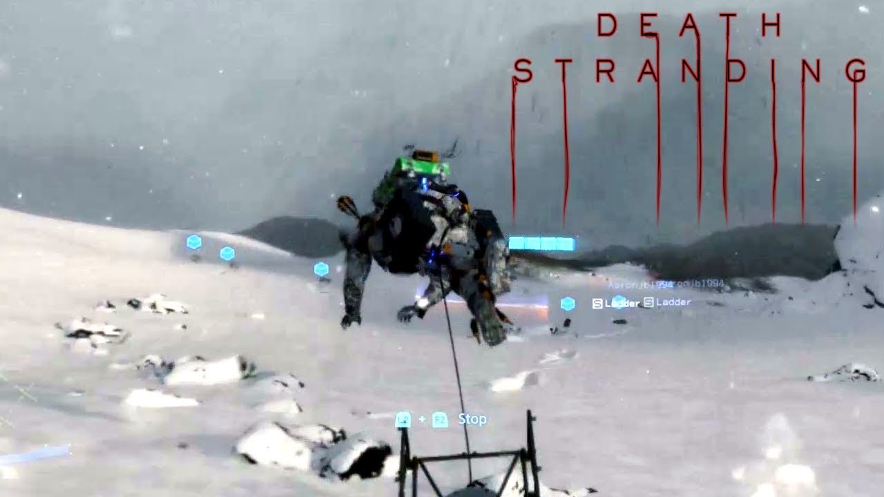 Death Stranding - Longest Fall Down / Bad Fall Down (Gameplay) - YouTube