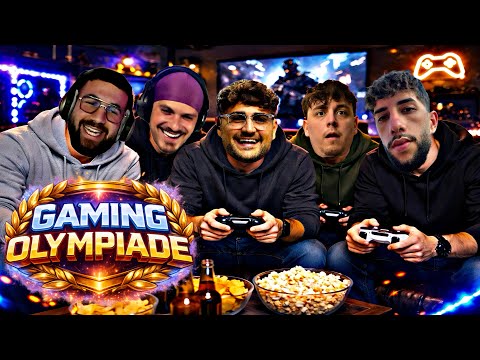 EXTREM LUSTIGE Gaming Olympiade😂 mit Eli, Mert, Kroko, Maus & Jussef 🤯🔥 | EliasN97 Uncut