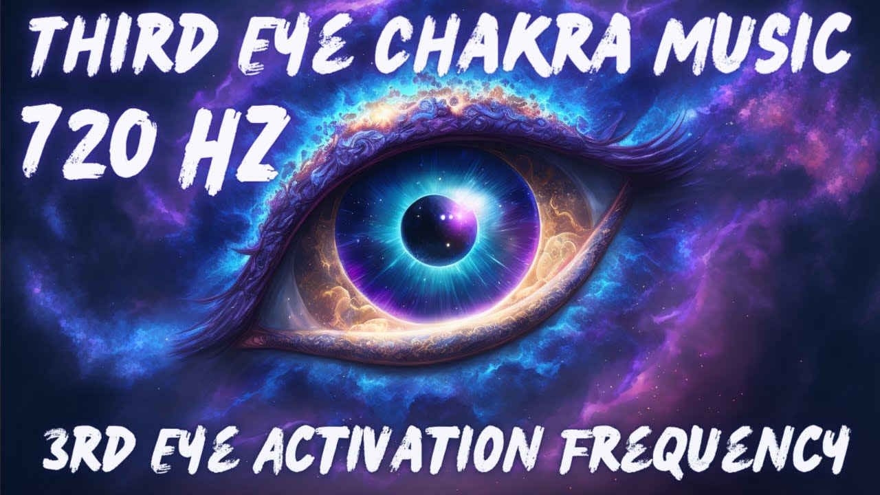 720 Hz Third Eye Chakra Music 3rd Eye Activation Frequency - YouTube