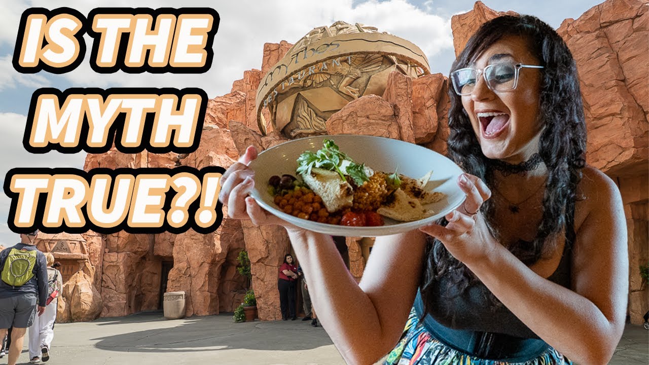 Mythos restaurant food review Universal Studios Islands of Adventure ...