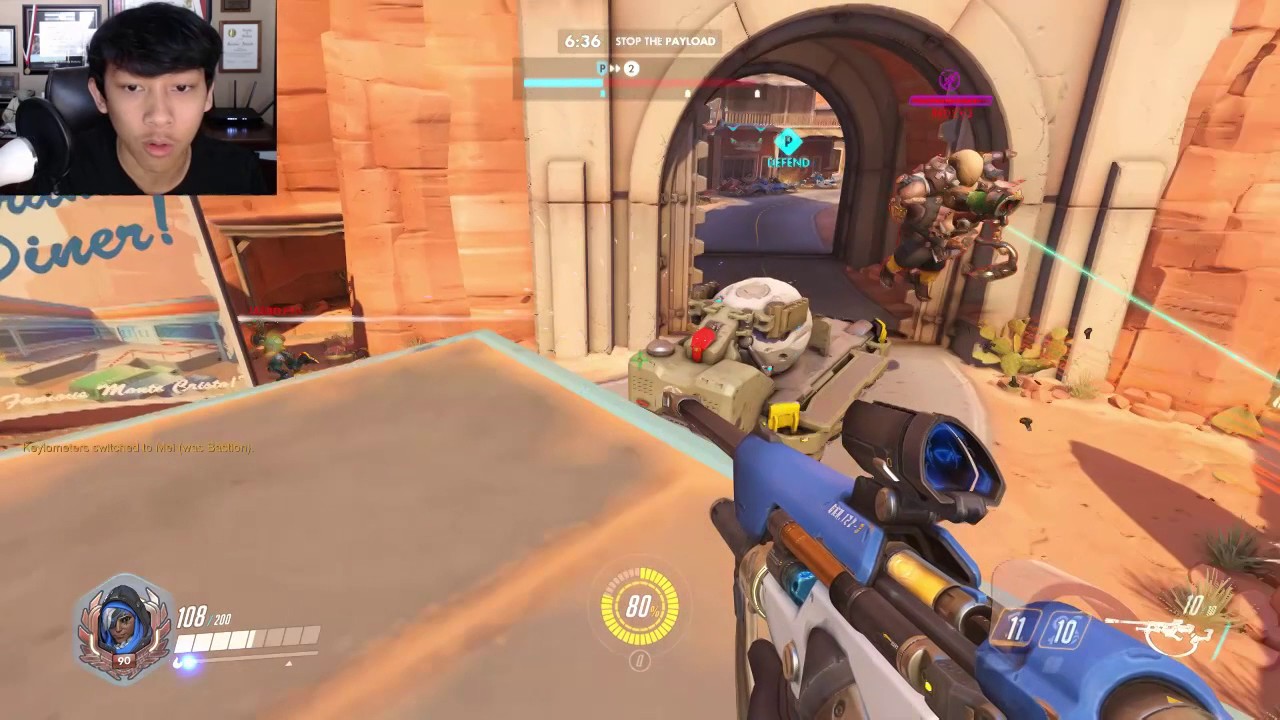 Overwatch: Ana Banana Nanoboosted - YouTube