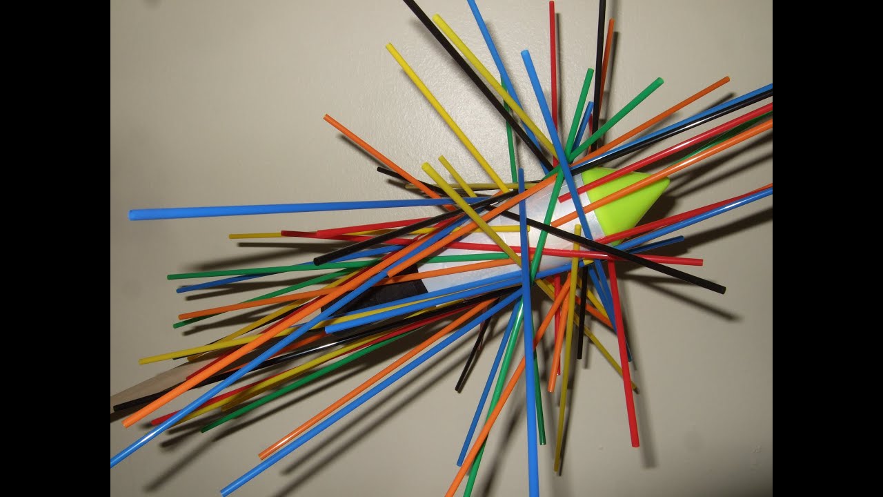 Strohhalm Rakete - YouTube