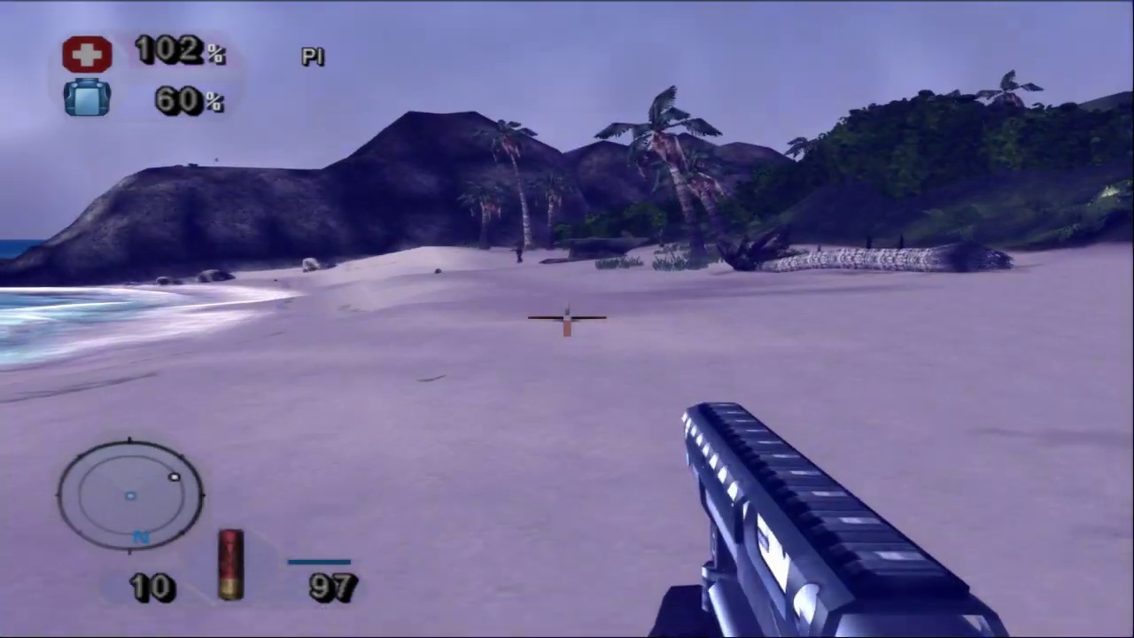 Fugitive Hunter (PS2) walkthrough - Private Beach - YouTube