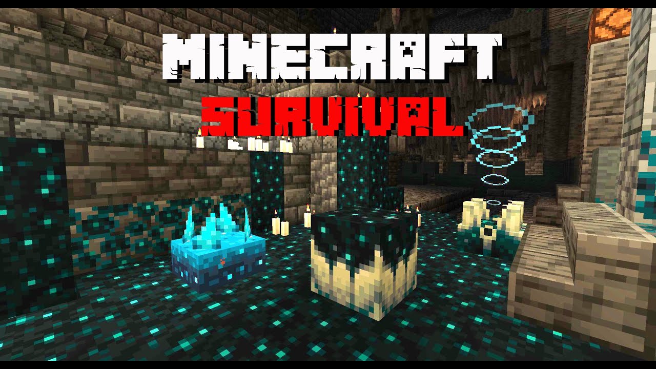 Minecraft Video 02 Achei O Bioma Do Warden Youtube