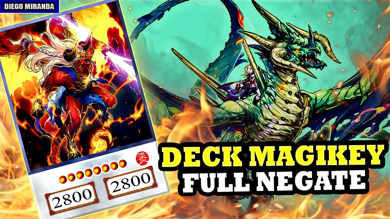 MAGICHAVE FULL NEGATE DETONANDO OS DECKS META!! MAGIKEY STRONGEST ...