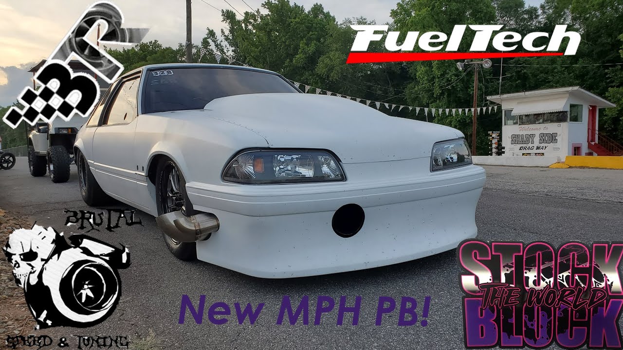 FASTEST MPH EVER WITH A BOOST LEAK! THE LS STOCK BLOCK WORLD RECORD CAR ...