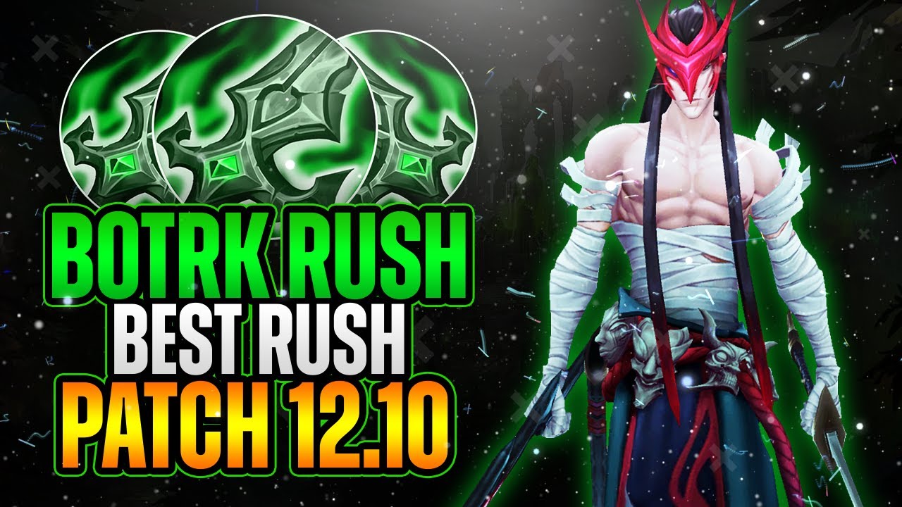 PATCH 12.10 BOTRK IS THE BEST RUSH ON YONE! - League of Legends - YouTube
