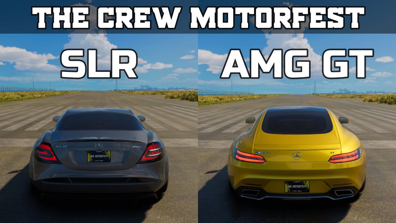The Crew Motorfest - Mercedes-Benz SLR McLaren vs Mercedes-AMG GT ...