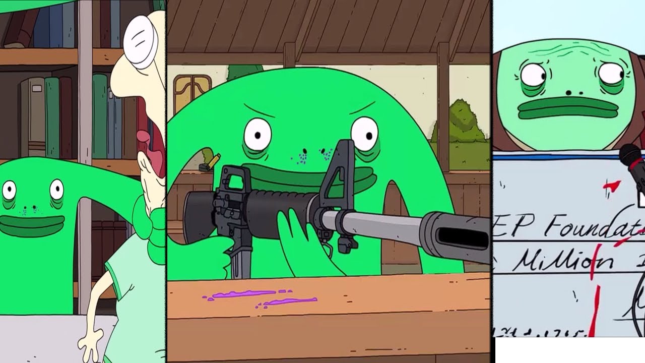 Los Smiling Friends intentan ayudar a Mr. Frog - Smiling Friends - YouTube