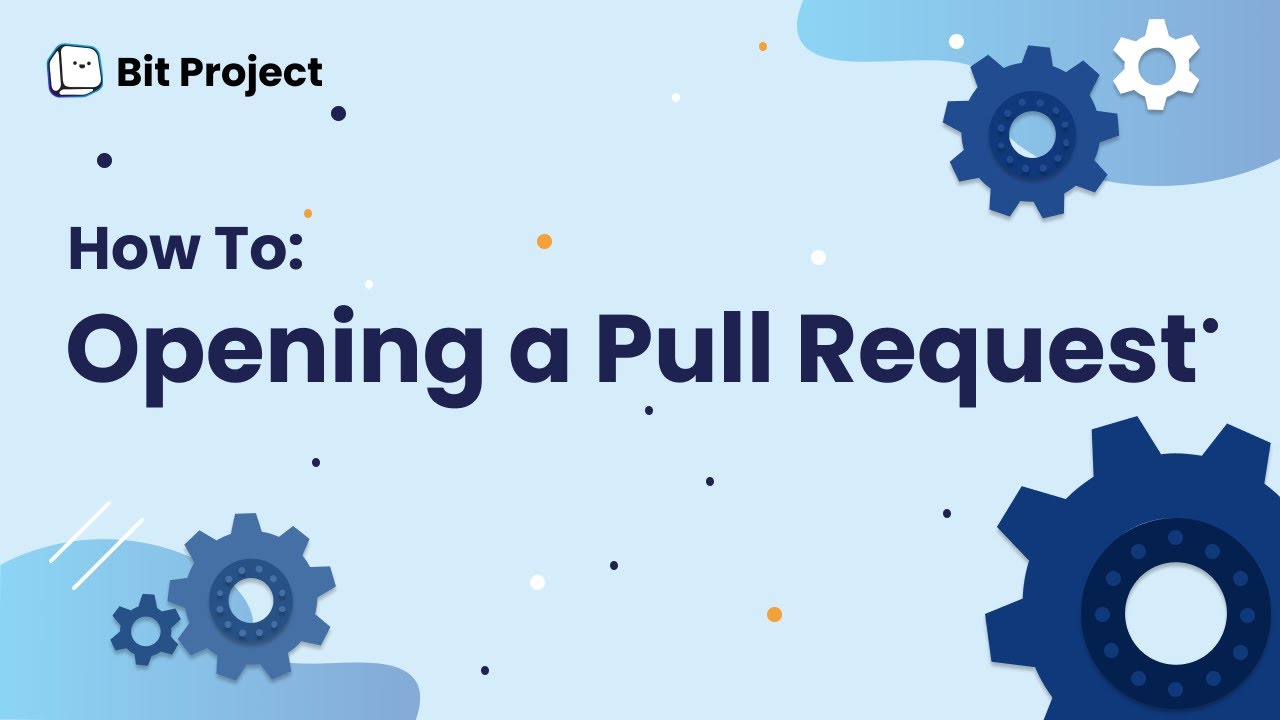 Opening a Pull Request - YouTube